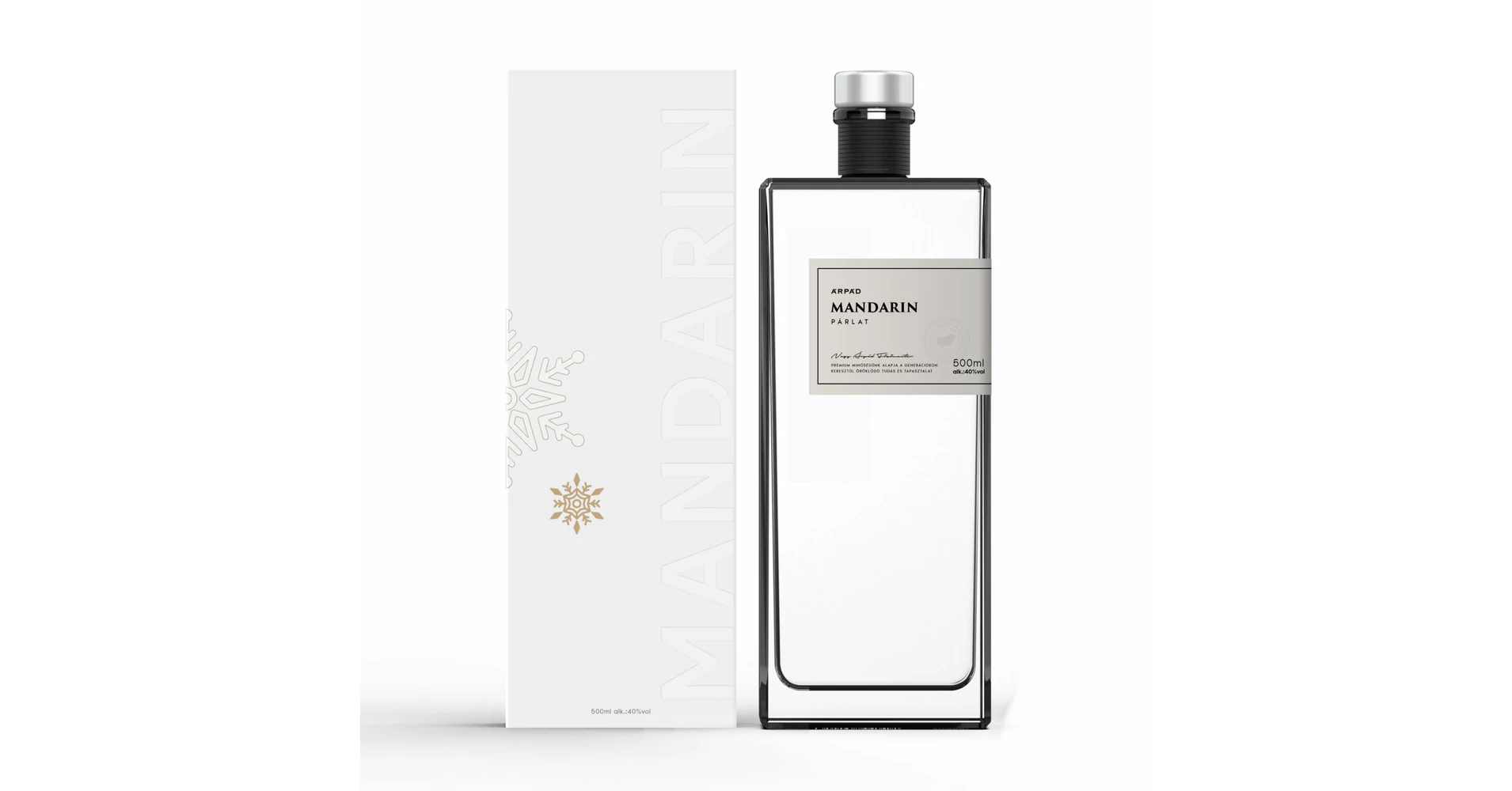 Árpád Prémium Mandarin Párlat Karácsonyi Díszdobozos | palinkashop.hu